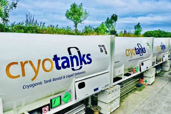 Drone Footage of Cryotanks Bulk ISO - CryoTanks Ltd