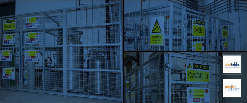 Custom Made Tank Cages - CryoTanks